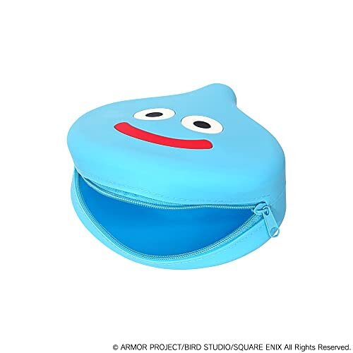 DQ Dragon Quest Smile Slime Die Cut Silicon Pouch Slime W135mm×H125mm× ...