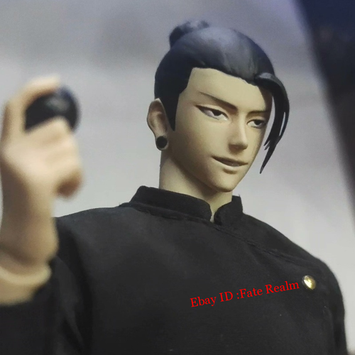 1/12 Jujutsu Kaisen Geto Suguru Head Carving For 6" Romankey Storm ...