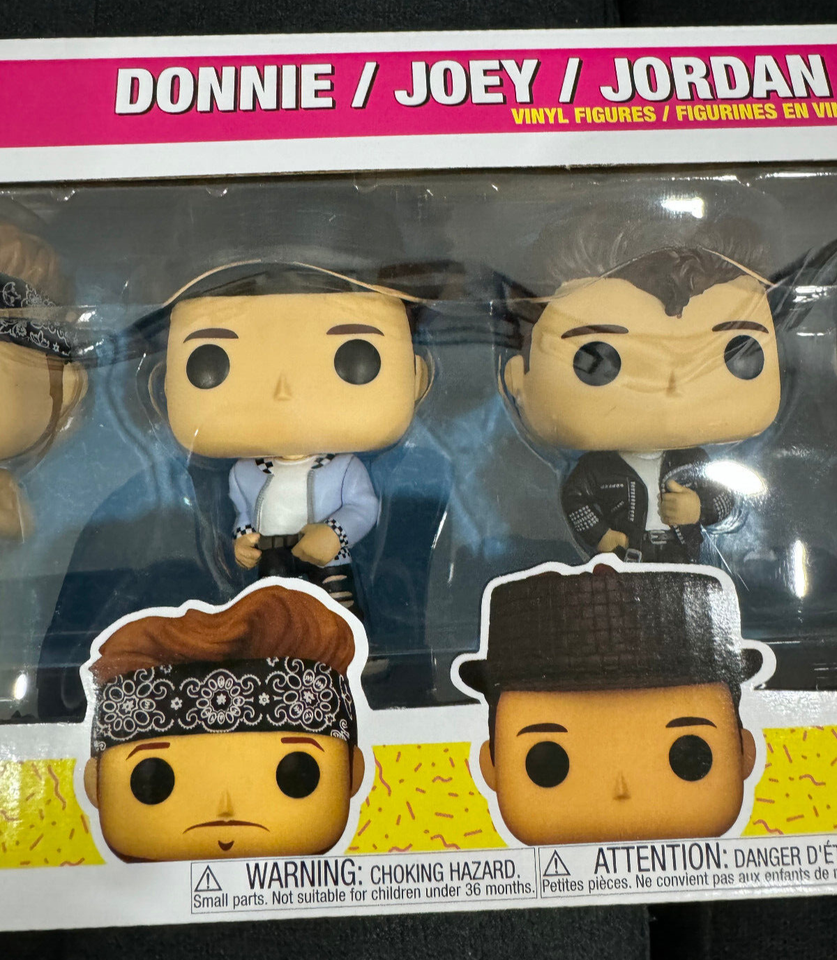 Funko Pop! New Kids on the Block 5 pack Walmart Excl Mint NKOTB w ...