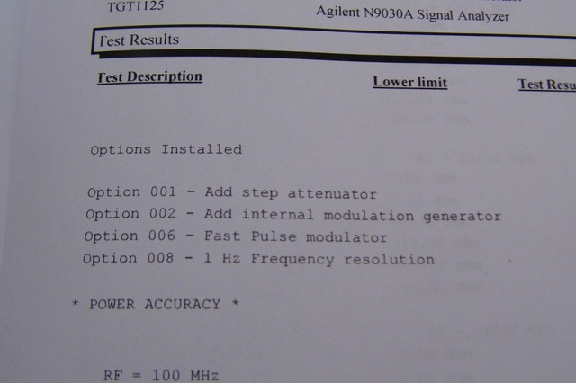 HP Agilent 83650B Synthesized Signal Generator 10 MHz to 50 GHz for ...