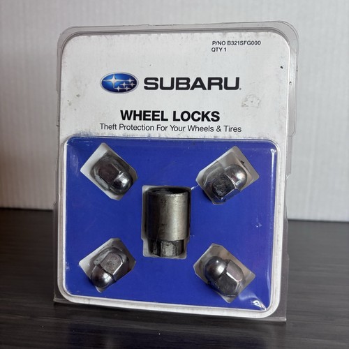 Subaru Wheel Locks Theft Prevention Lug Nut And Key-Kit Alloy Wheels ...