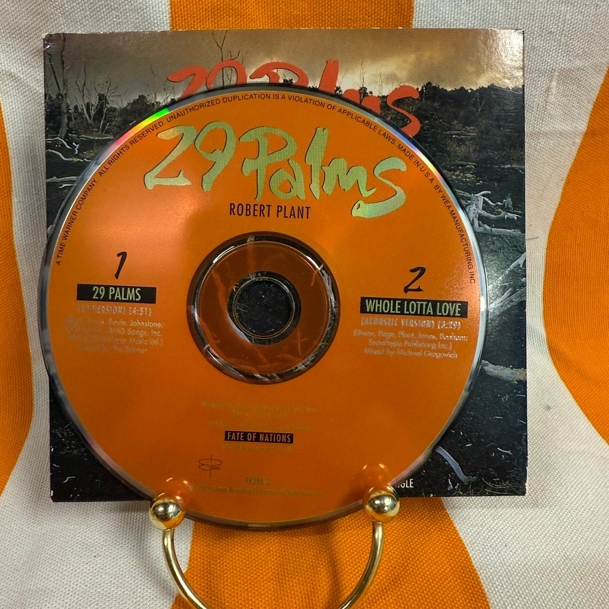 1993 Robert Plant 29 Palms CD Single Atlantic Records Whole Lotta Love Bonuss | eBay