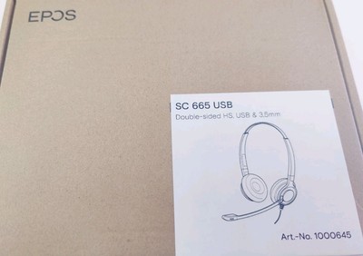 EPOS | SENNHEISER IMPACT SC 665 USB 1000645 EPOS | SENNHEISER IMPACT SC 665 USB | eBay Australia