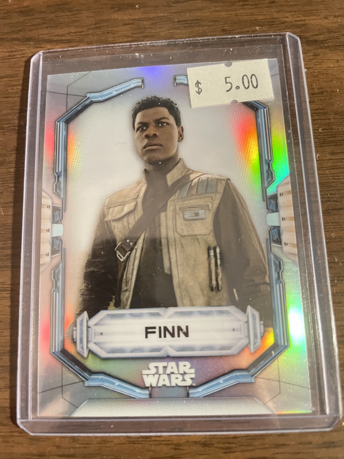 Topps Finest Star Wars silver Finn | eBay