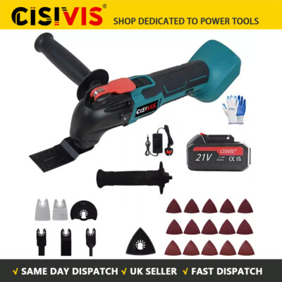 Cordless Oscillating Multi Tool Sander Scraper Saw For Makita 18V ...