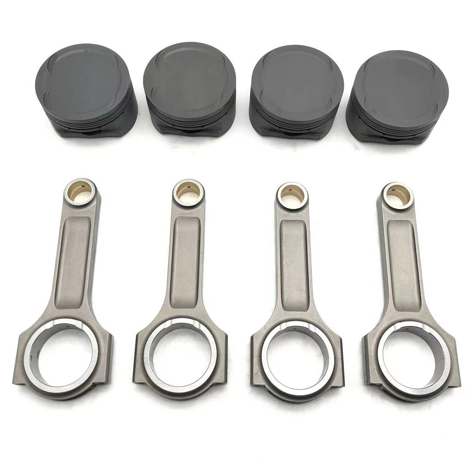 M111 Forged Piston and FPO Forged Connecting Rods Kit For Mercedes Benz ...