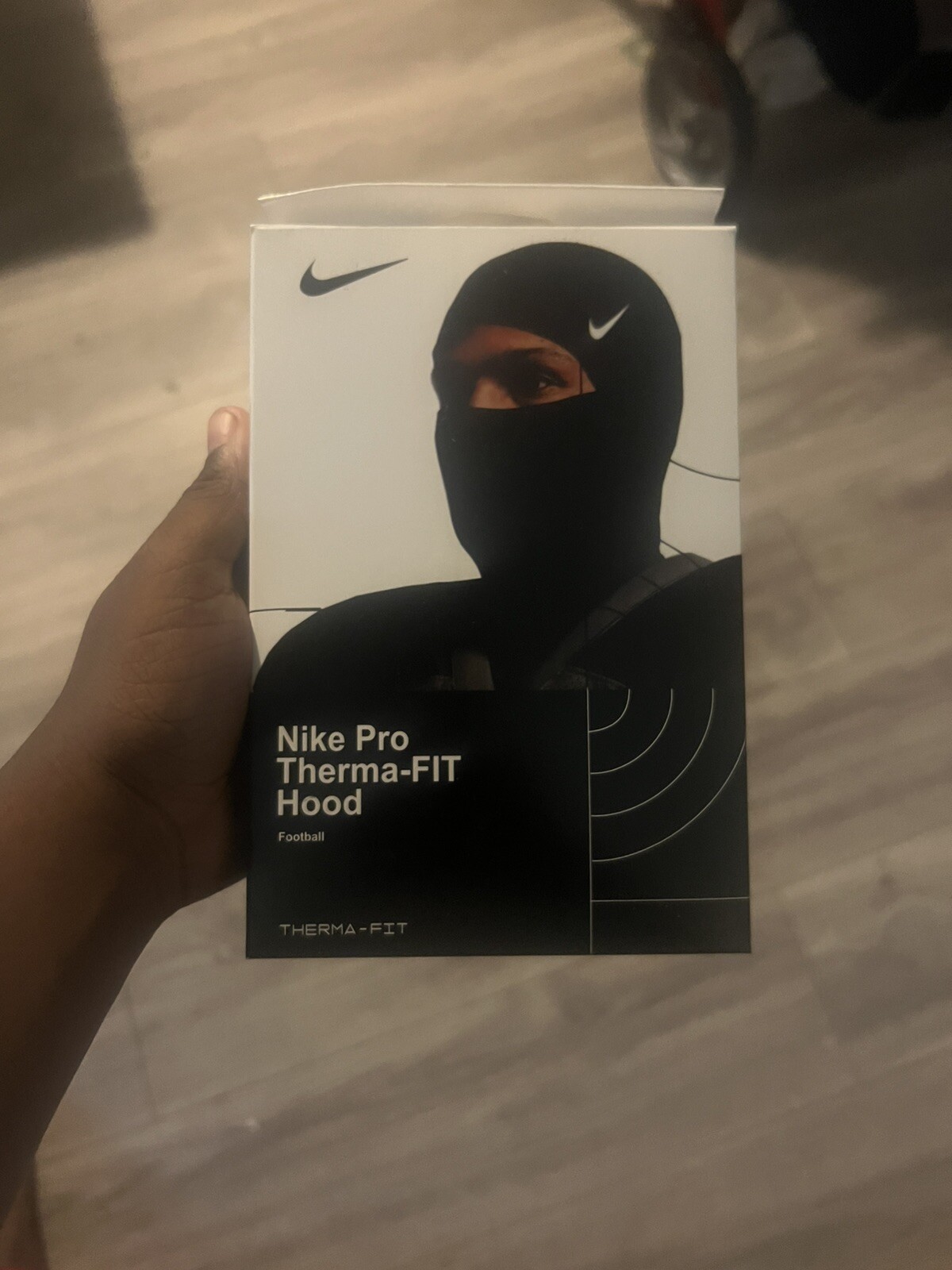 Nike Pro Therma-Fit Hyperwarm Hood Ski Mask Black Pooh Shiesty SHIPS ...