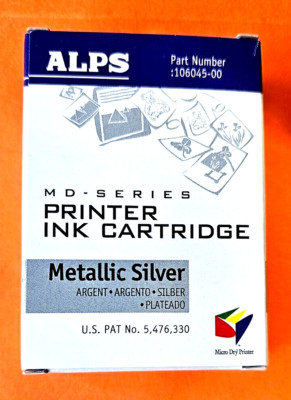 ALPS METALLIC SILVER INK #106045 OEM - NIB - | eBay