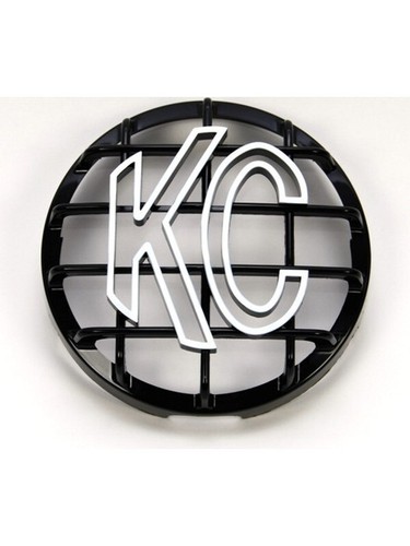 KC Hilites Light Guard White KC Logo Plastic Black 6 KC Daylighters ...