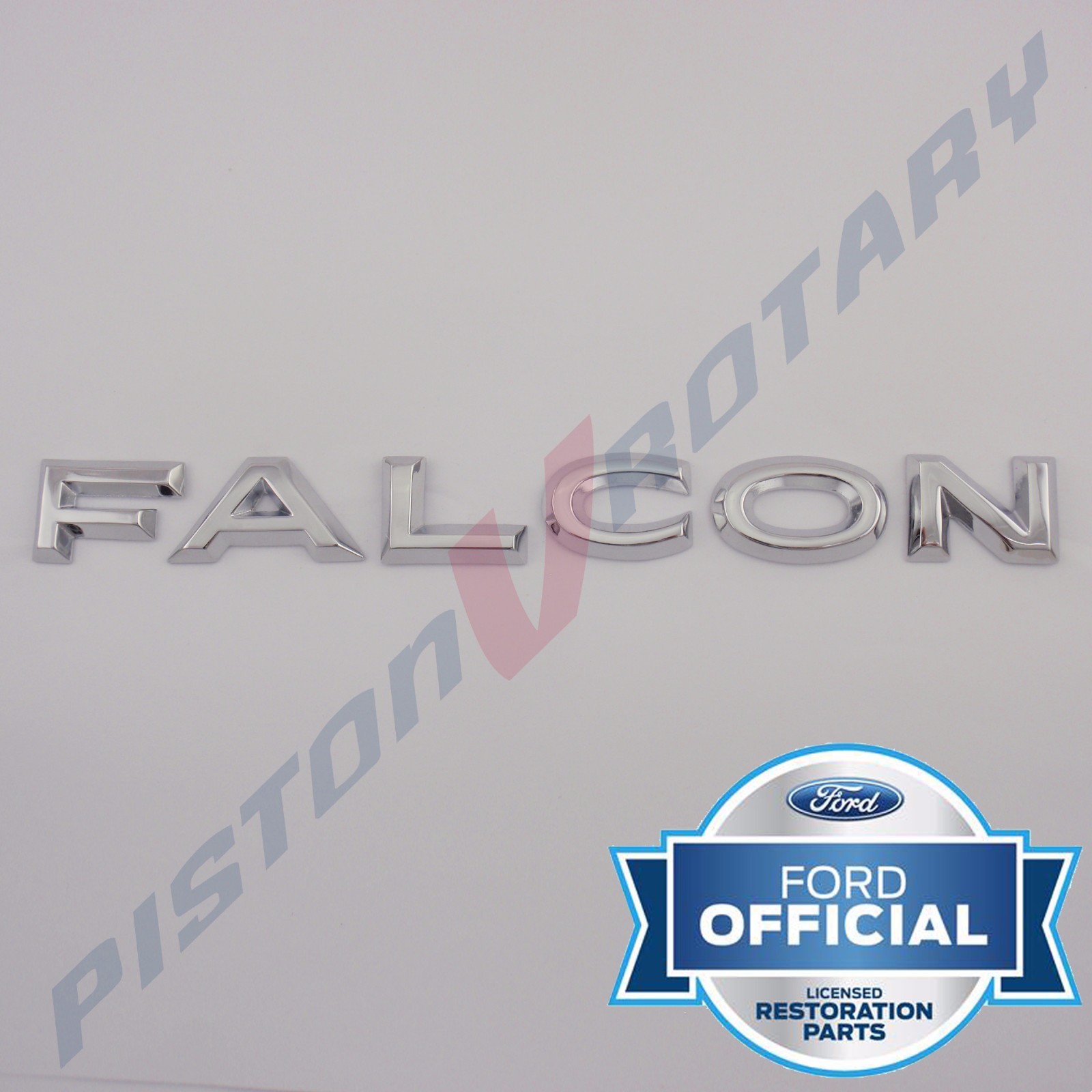 FALCON Boot Tailgate Badge Letter Set New for FORD XL Sedan Ute Wagon ...