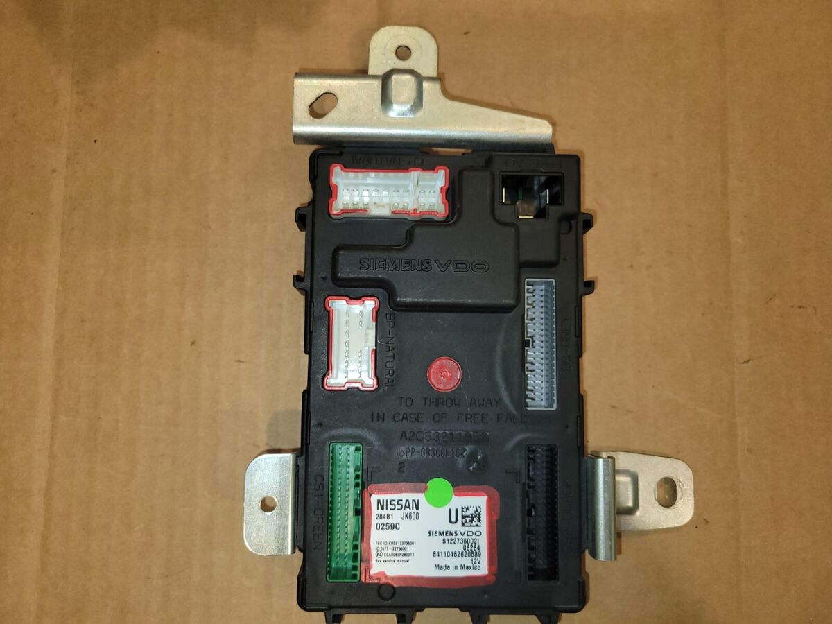 2007 2008 INFINITI G35 G37 G37X BODY CONTROL MODULE CHASSIS 2007 2008 INFINITI G35 G37 G37X BODY CONTROL MODULE CHASSIS
