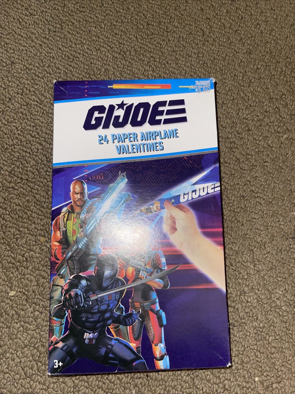 GI Joe 24 Paper Airplane Valentines | eBay