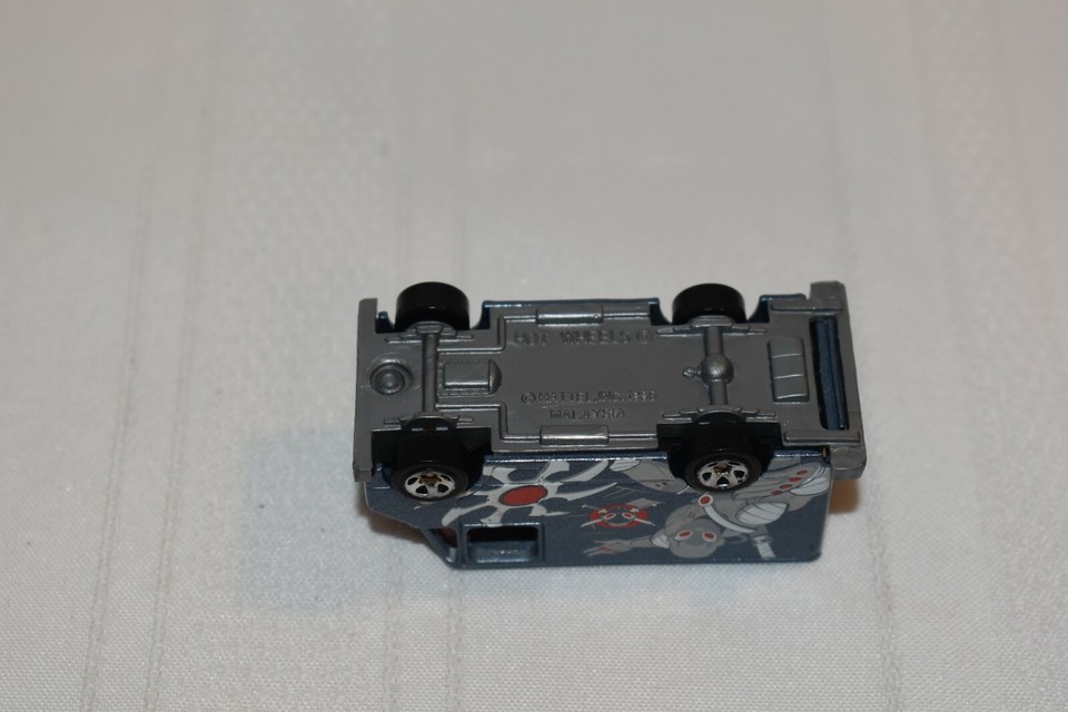 Hot Wheels Blue 1986 Van with Ninjas Tampo Made in Malaysia | eBay