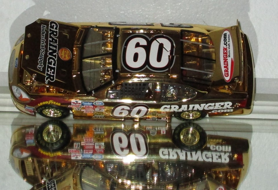2001 GREG BIFFLE #60 GRAINGER OWNERS GOLD ROOKIE CAR#434/756 TEAM ...