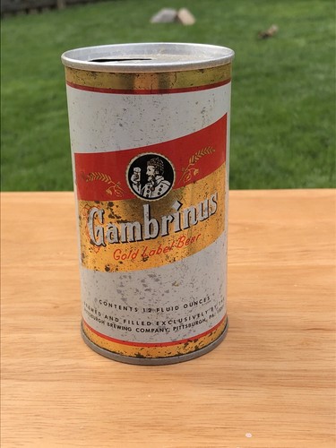 GAMBRINUS GOLD LABEL BEER 12 CAN Ohio State Buckeyes Featured | eBay