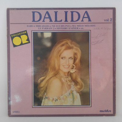 Dalida ‎– Dalida Vol. 2 - Collection Or – Vinyl, LP, Compilation - France 1978 | eBay