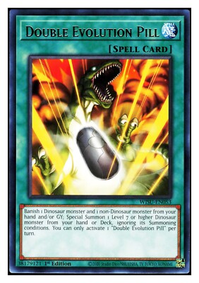YuGiOh WISU-EN053 Double Evolution Pill Wild Survivors Rare | eBay