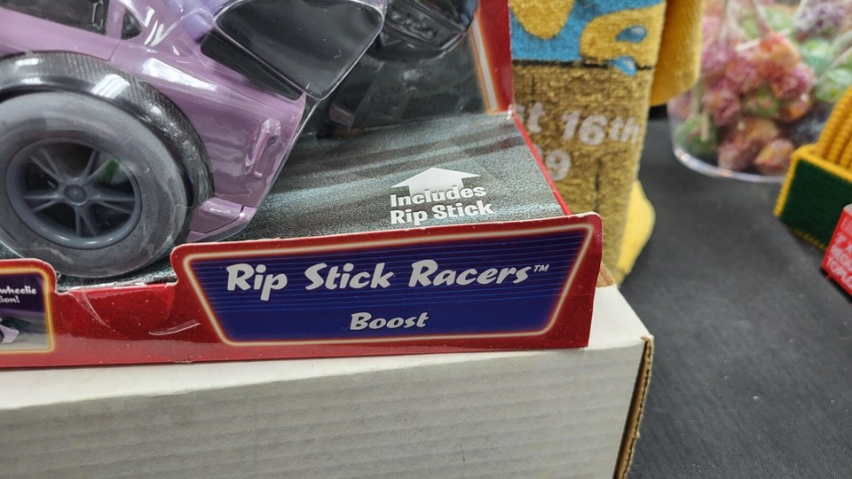 NIB BOOST SUPERCHARGED RIP STICK RACERS DISNEY PIXAR CARS TOY CAR TRUCK ...