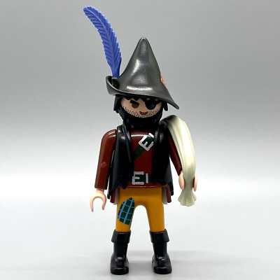 Playmobil Robber Male Adult Figure Ruffian Eyepatch Thief Puppet ...