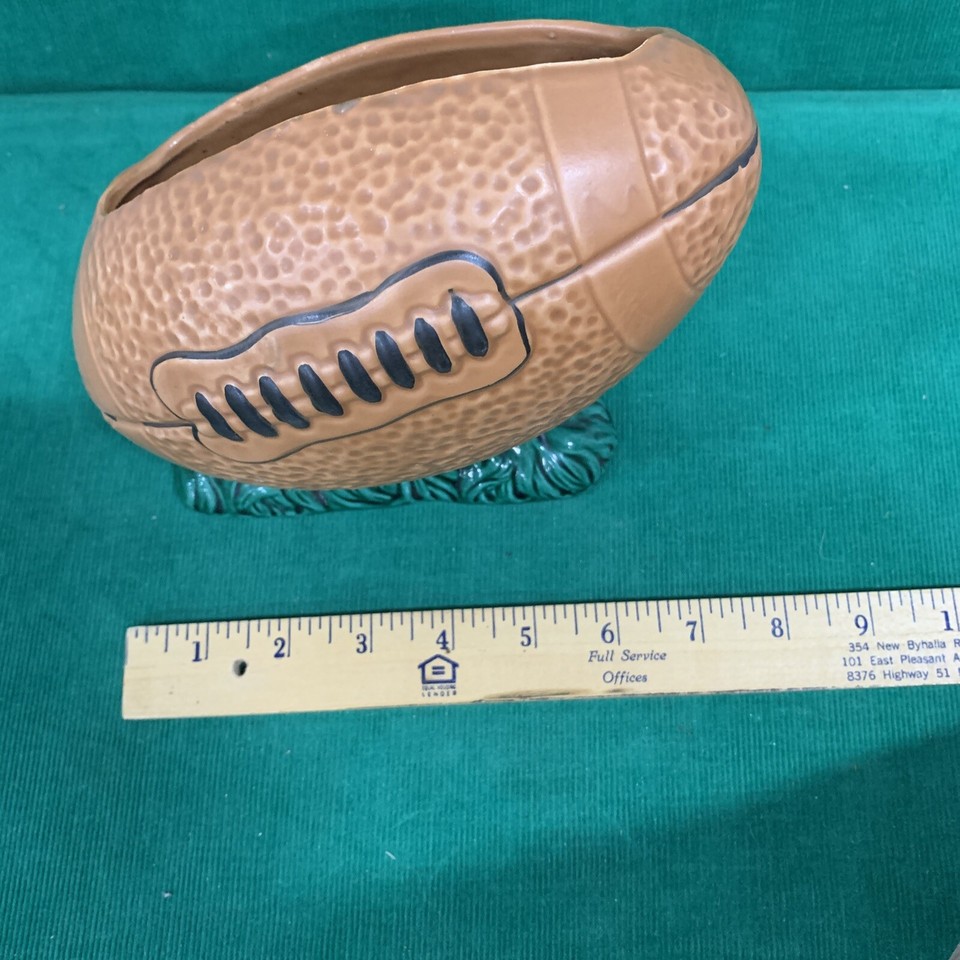 Vintage NapcoWare Football Ceramic Planter Japan 1950s C-6072 | eBay