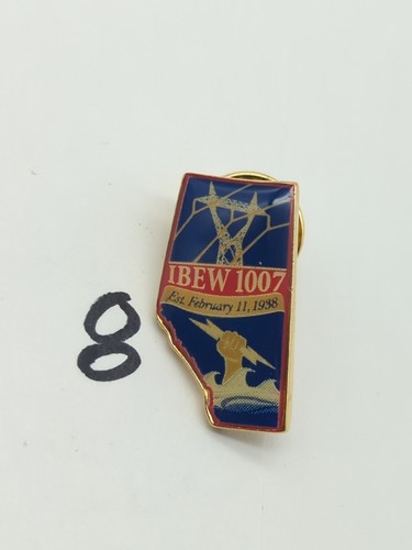 IBEW LU LOCAL UNION METAL LAPEL PIN INTERNATIONAL BROTHERHOOD ...