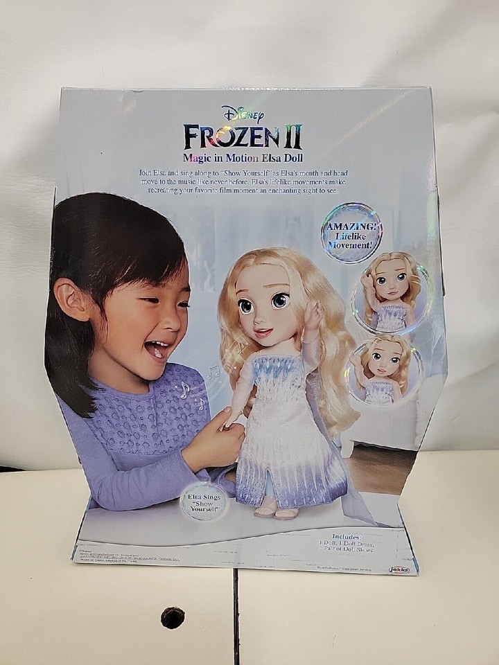 Disney Frozen 2 Magic In Motion Elsa Doll Sings "Show Yourself ...