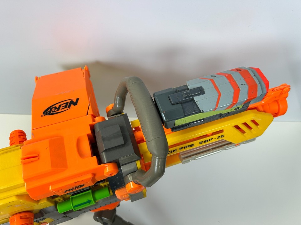 Nerf N-Strike Elite Havok Fire EBF-25 Gun with Tripod & Ammo Belt (No ...