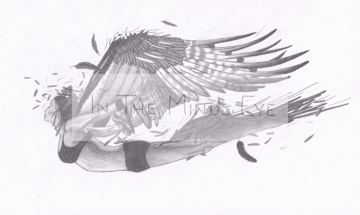 Broken Angel Pencil Drawings