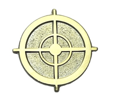 Hat or Lapel Pin 1 inch Sniper Scope Crosshairs EE14235 F8D4CC | eBay