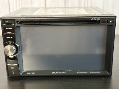 Soundstream VR-64H2B 2 DIN CD/DVD Player 6.2" Bluetooth Android Mobile ...