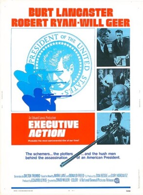 Executive Action Burt Lancaster Movie Poster 17 X 12 Reproduction | eBay