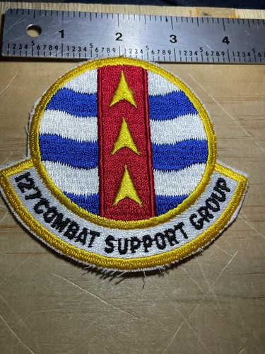 1970s/1980s? US AIR FORCE PATCH-127th COMBAT SUPPORT GROUP-ORIGINAL USAF! | eBay