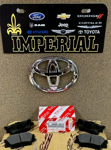 2018-2021 TOYOTA CAMRY GENUINE OEM REAR BRAKE PADS 0446633210 | eBay