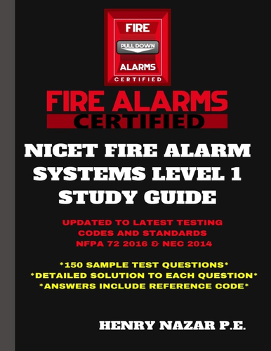 NICET Fire Alarm Systems Level 1 Study Guide | eBay