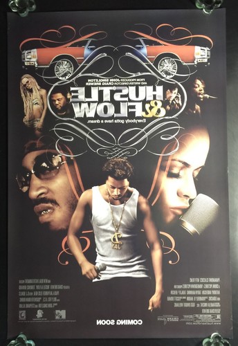Hustle Flow Teaser 27 x 40 Org DS Rolled Movie Poster Terrence Howard ...