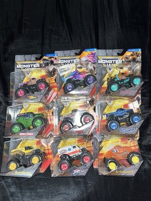 Monster Jam LOT 9 Vehicles 1 64 CARS TRUCKS SPIN MASTER SERIES 43 | eBay