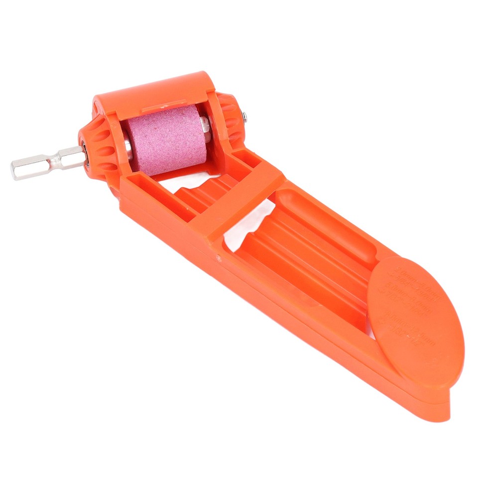 (Orange)Bit Sharpener Knife Sharpener Drill Drill Sharpener Grinding ...