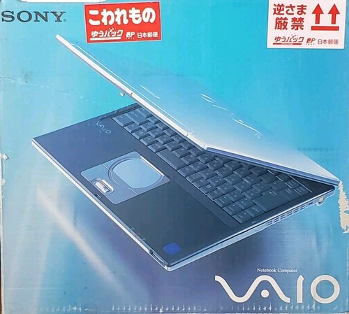 Vintage Collectable Sony VAIO PCG-VX7/BD Laptop Computer In Box | eBay
