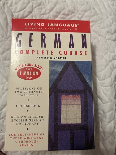 LIVING LANGUAGE GERMAN COMPLETE COURSE REVISED AND UPDATED AUDIO BOOK ...