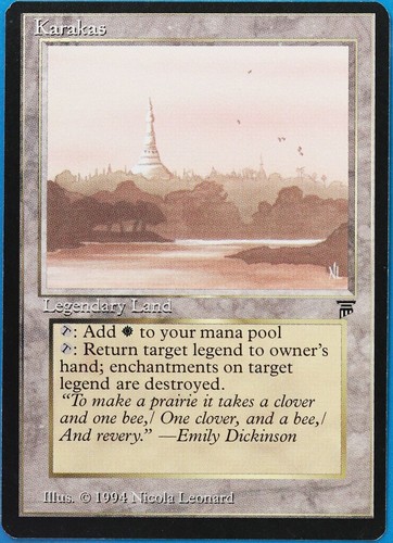 Karakas Legends NM Uncommon MAGIC THE GATHERING MTG CARD (ID# 471870 ...