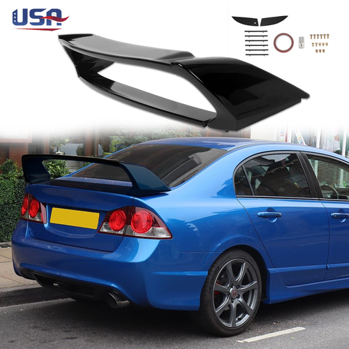 For 2006-2011 Honda Civic 4dr Sedan Glossy Look Fd2-Style Trunk Spoiler ...