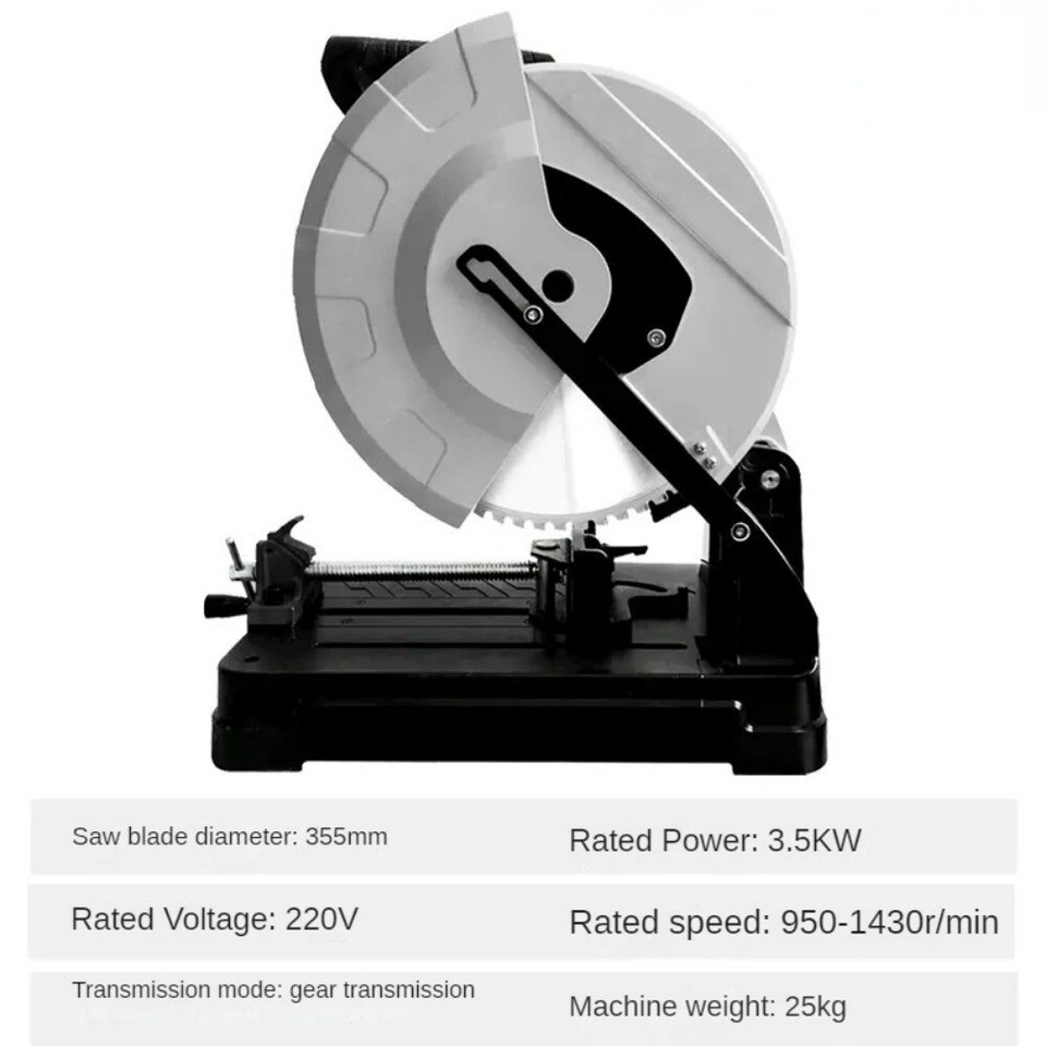 Metal Cold Cutting Saw High Power Industrial Grade Benchtop Cutting ...