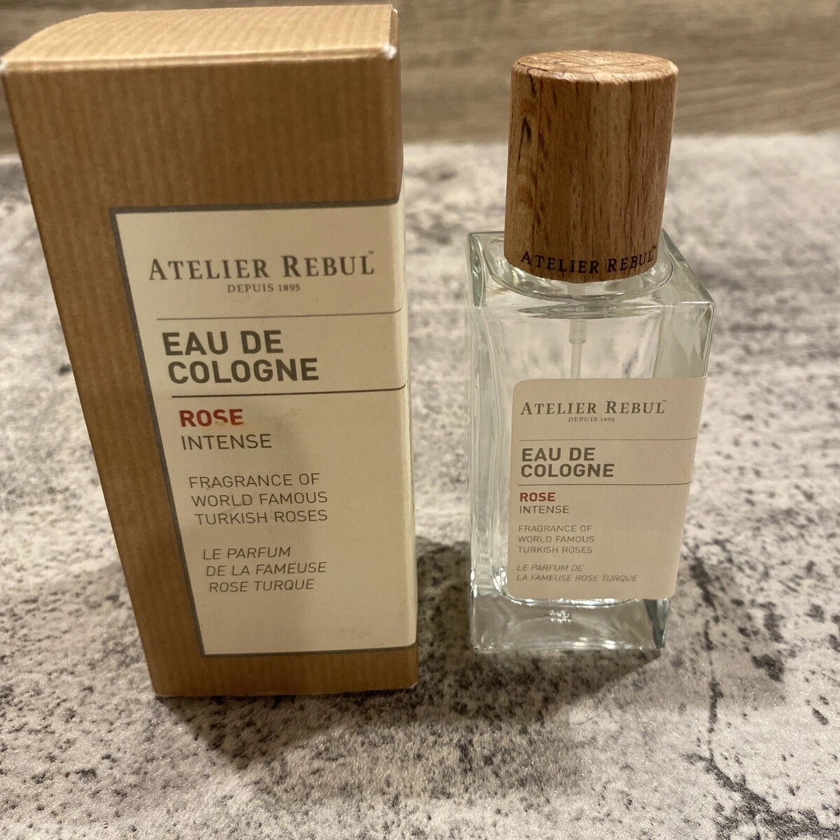 Atelier Rebul Eau De Cologne 50ml Damask Rose Intense Perfume 1.7oz NEW ...