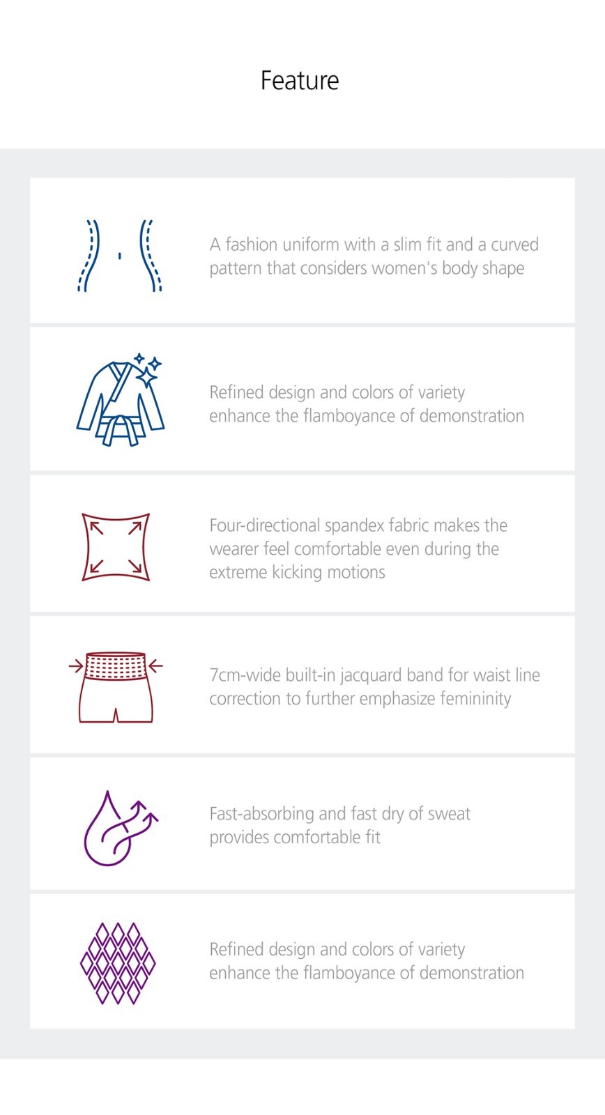 MOOTO 3FW-2 Demonstration Female Uniform (Snow White) TKD Performance ...