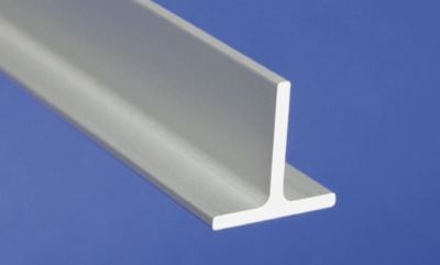 Aluminium Channel T Shape anodised T -profile bar section, 1 m Various ...