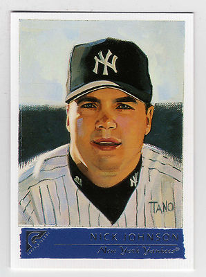 2001 Topps Gallery #106 Nick Johnson New York Yankees SP BV$3 | eBay