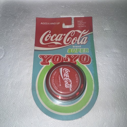 Vintage 1992 Sealed Russell Super Coca Cola Yo-Yo Made in Philippines ...