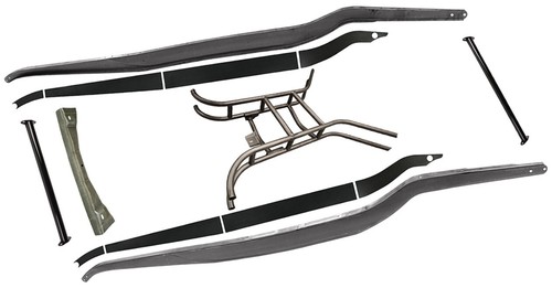 NEW 1932 FORD FRAME RAIL & BOXING PLATE KIT,CROSSMEMBERS,SPREADER BARS ...