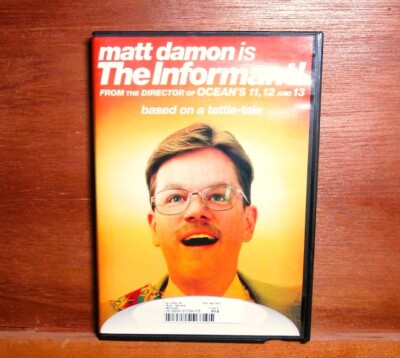 The Informant! (DVD, 2009) Matt Damon Corporate Whistleblower Comedy ...