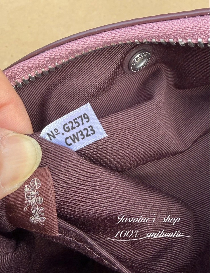 NWT coach Teri Mini Crossbody Bag In Signature Canvas cw323 | eBay
